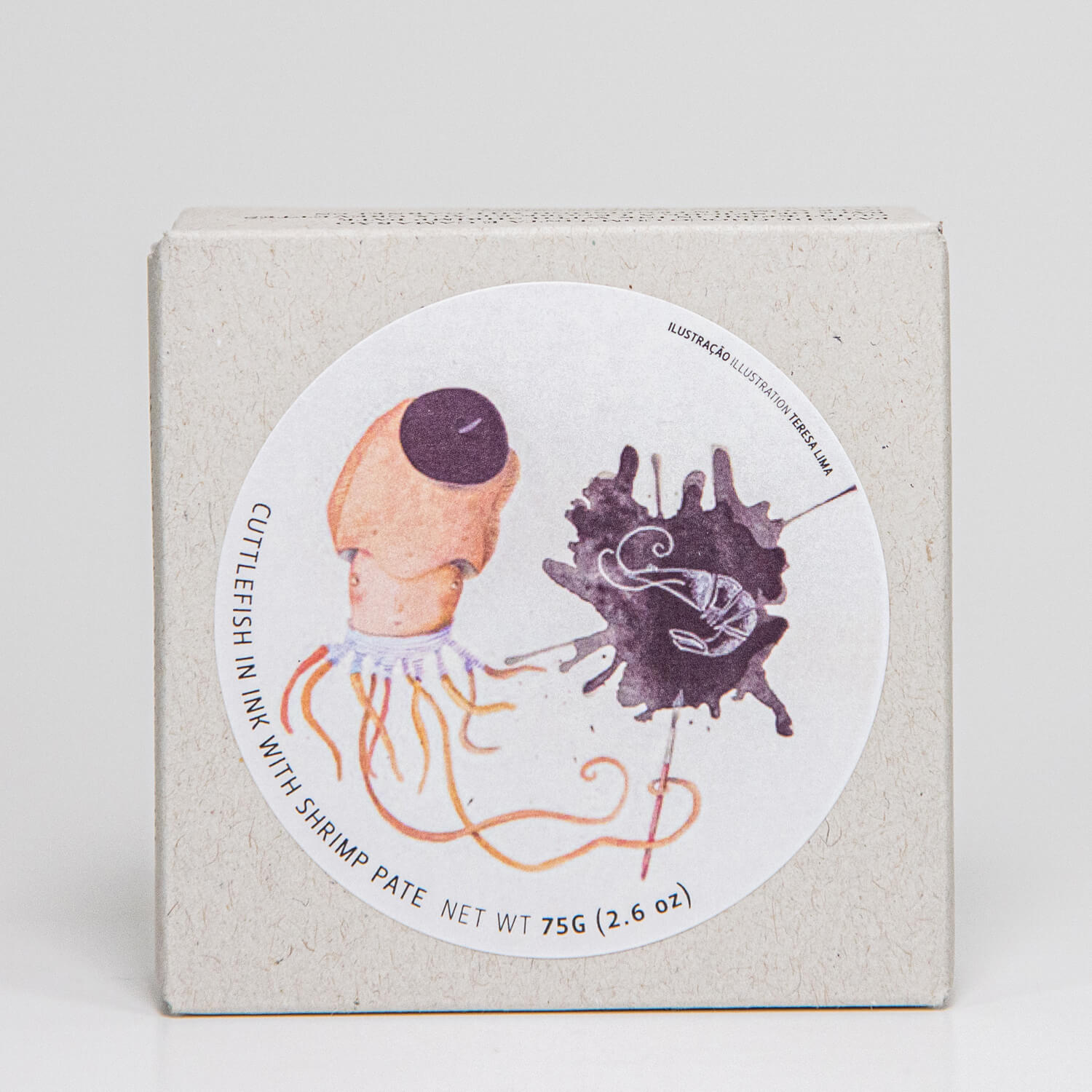 Paté van inktvis en garnalen in inkt 75g José Gourmet online kopen bij ...