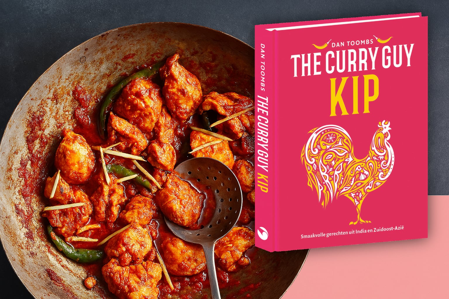 The Curry Guy Kip, het recentste kookboek van Dan Toombs - Pimentón